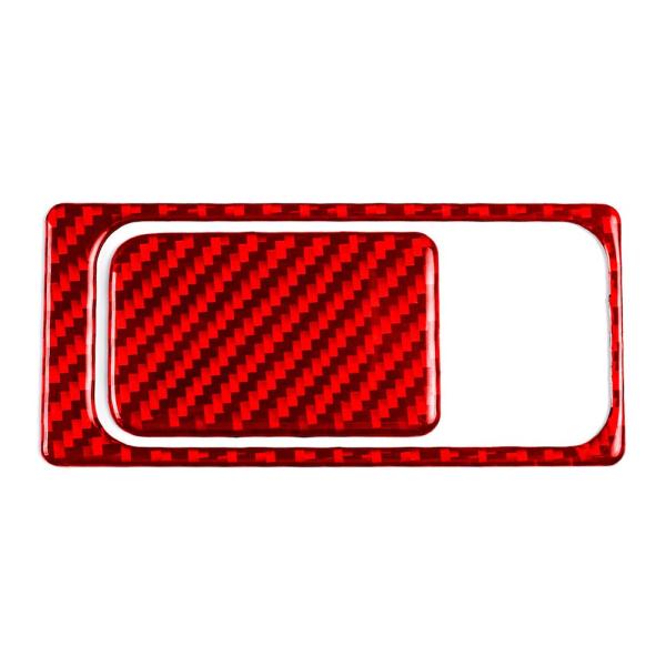 商品名:  SIKUAI LHD Car Interior Accessories Car Copilot Glove Storage Box Handle Panel Cover Trim Carbon Fiber Red for Vol...