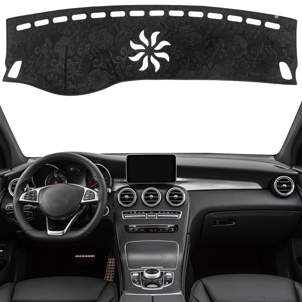 商品名:  KEYOOG Dashboard Cover Dash Mat Fit for 2022-2016 Me-rcedes-Benz GLC-Class GLC250 GLC300 GLC300e GLC350e GLC43 AMG...