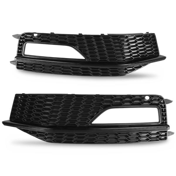 商品名:  G-PLUS Front Bumper Fog Light Grilles Covers Driver and Passenger Side Compatible with Audi A5 S-Line S5 2013-2016...