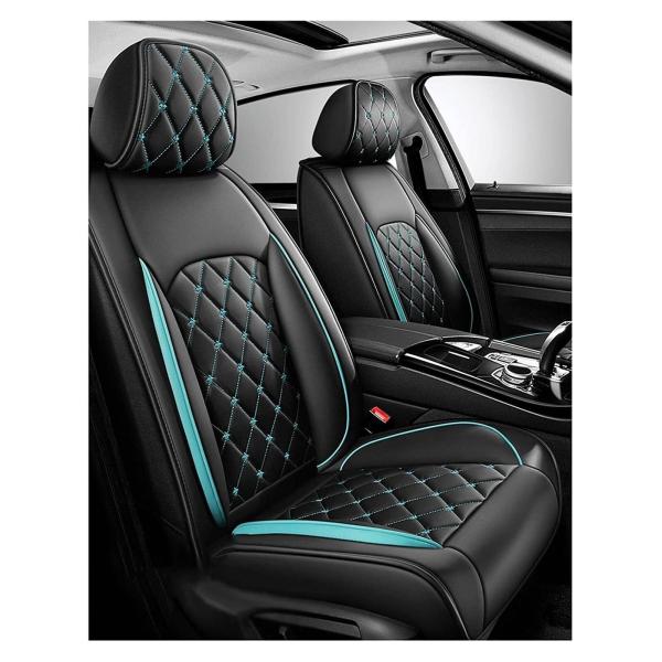 商品名:  GLUNT Leather Car Seat Cover Sets for Audi A3 Sedan 8Y 2020-2023, Split Bench Back Seat Covers - Full Set Cushion ...