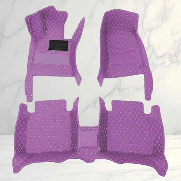 商品名:  SITHA Car Mats,Custom Leather Car Floor Mats for Tailored Style and Superior Protection (Purple)ブランド: SITHAS高さ: 25...