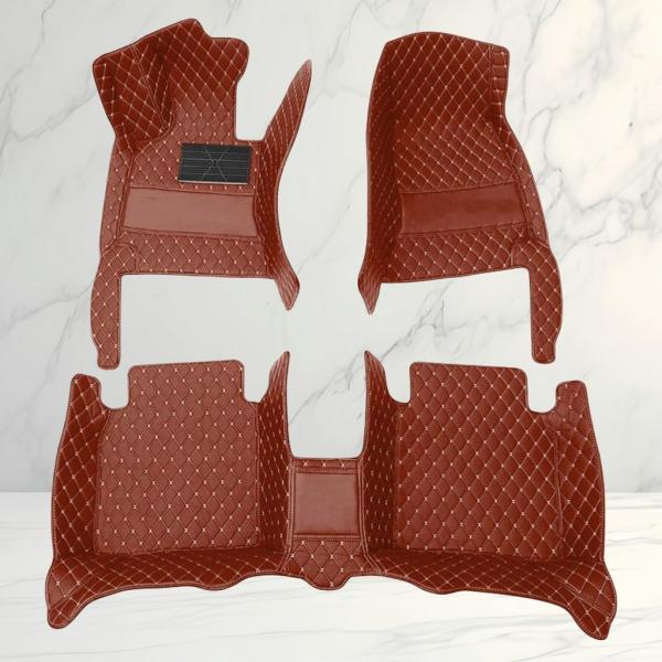 商品名:  SITHA Car Mats,Custom Leather Car Floor Mats for Tailored Style and Superior Protection (Light Brown)ブランド: SITHAS高...