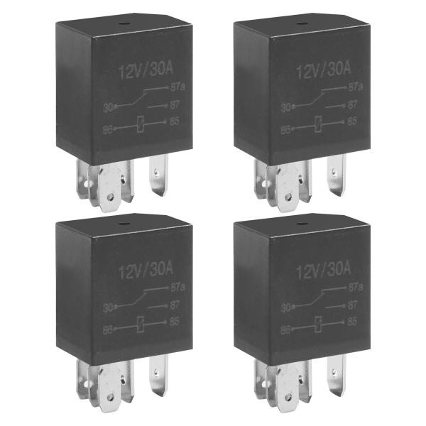 商品名:  bylikeho 4 Packs Starter Relay,4 Pin 5 Pin Relay,Car Accessories 12V 30A Multi Purpose Automotive Relay,Car Heavy ...