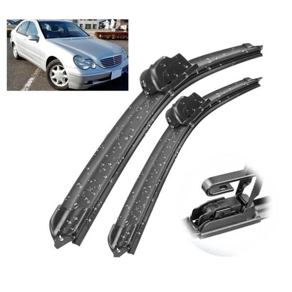 商品名:  For Benz C-Class C32 W203 2000-2003 Wiper LHD Front Wiper Blades Windshield Windscreen Window Brushes Wiper Car Wi...