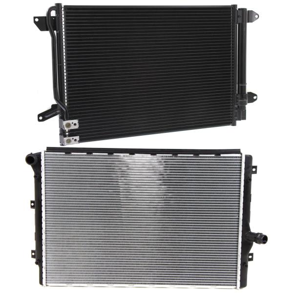 商品名:  Go-Parts - Radiator Kit for 2009-2014 Audi Jetta and 2010-2014 Golf with Aluminum Core, 4 Cylinder, 2.0L Engine, A...