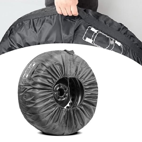 商品名:  yvshy Pack of 1 Car Spare Tire Cover, Waterproof Dustproof Automotive Tire Storage Accessories, 26In Vehicle Tire ...