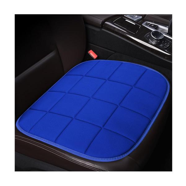 商品名: BELOMI カーシートカバー 2枚入り 通気性 車両フロントシートボトムクッションプロテクターパッド 滑り止め 快適 通気性 オートマットアクセサリー トラック RVなどに 汎用 (ブルー) BELOMI 2PCS Car Se...