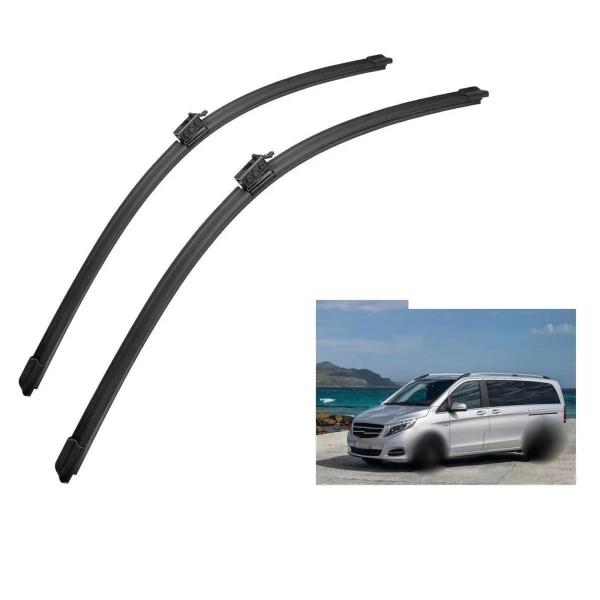 商品名:  For Benz Vito Viano V-Class W447 2014-2019 28"+18" Front Windshield Wiper Blades Brushes Cutter Accessories 2018 2...
