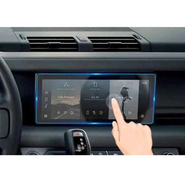 商品名: 保護フィルム ランドローバー ディフェンダー 90/110/2020-2021 用、1 個 10" GPS ナビゲーションスクリーンプロテクター Conpert Screen Protector for Land Rover De...