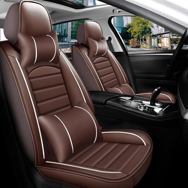 商品名:  ROBECCHI Leather Car Seat Cover Anti-Slip Fit for Mercedes-Benz GLS 450 2017-2024,Waterproof Leatherette in Automo...