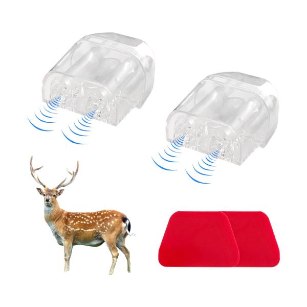 商品名:  povtii 2PCS Deer Whistles, Car Deer Whistles Warning Device with Rubber Pads, Whistle Save a Deer Avoids Collision...