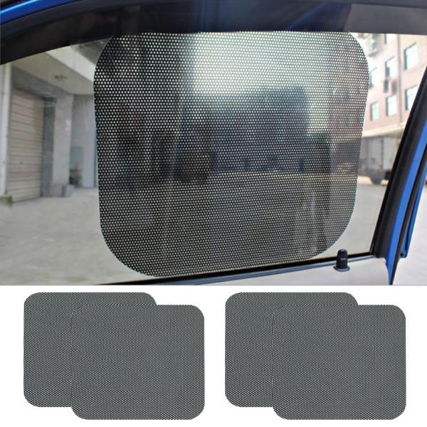 商品名:  HEVLE 4PCS Car Side Window Sunshade, Car Window Tint, Sun Shade for Car Window, Reuseable Washable Sun Shade, Stat...