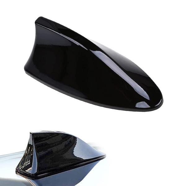 商品名: Sumjigパック-1 シャークフィンカーアンテナ交換、空気力学設計、防水車両ルーフ装飾アンテナ、ユニバーサル自動車シグナルブースタートラックSUV車(ブラック) Sumjig Pack-1 Shark Fin Car Anten...