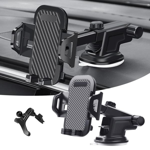 商品名:  Sumjig Pack-1 Car Dashboard Cell Phone Holder, Retractable Adsorbed Windshield Bracket for 1.9"-3.9" Width Phone, ...