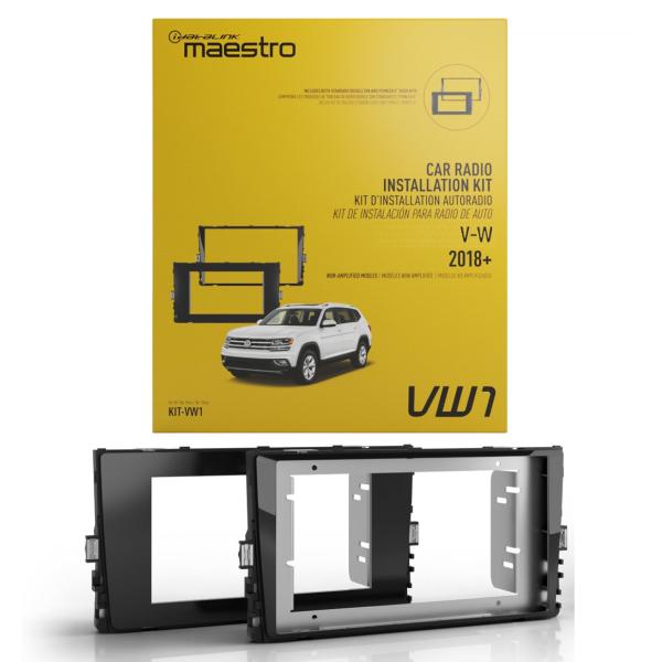商品名:  Idatalink Maestro Compatible with Select Volkswagen Models 2018 and Up KIT-VW1 Dash &amp; Wiring Kit, install &amp...