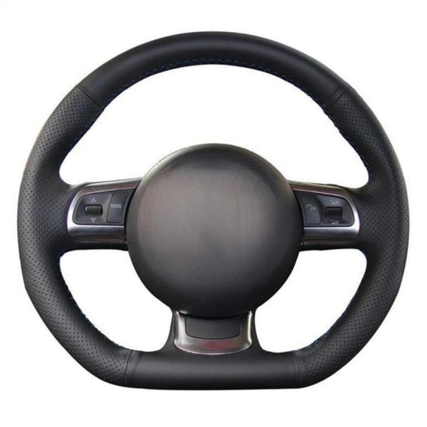 商品名:  DzChYa Black Hand-Sewing Leather Car Steering Wheel Cover, for Audi A3 S3 (8P) Sportback 2008-2012 R8 TT TTS (8J) ...