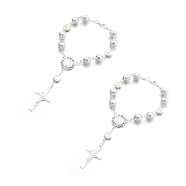 商品名:  Sylvil 2PCS Car Rosary for Rearview Mirror, Personalized Blessing Auto Rearview Mirror Catholic Pedant, Men Women ...