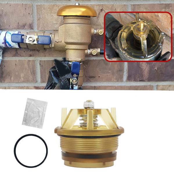 商品名: HEVLE ボンネットとポペット 765-1 修理キット、真空ブレーカー修理キット、905-212 ポペットバルブキット 765-1 1インチ&amp;1-1/4インチ圧力真空ブレーカー逆流防止装置の交換 HEVLE 905-21...