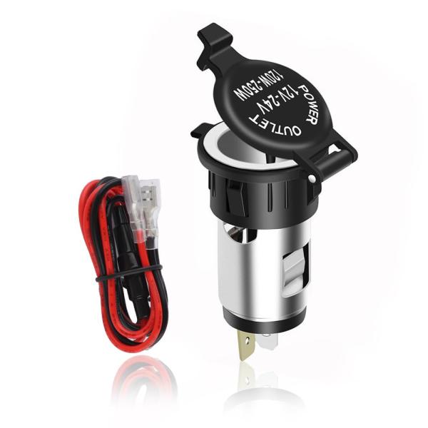 商品名:  12V Cigarette Lighter Socket for Car,Durable Cigarette Lighter Adapter Car Power Outlet with Extension Cable,Unive...