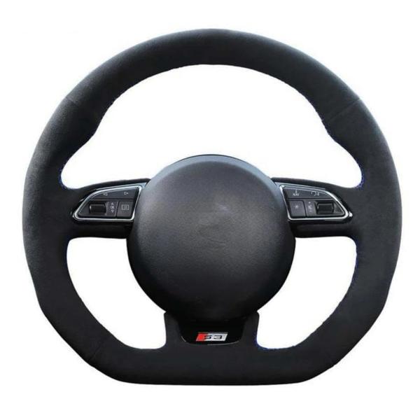 商品名:  DzChYa Hand-Sewing Suede Car Steering Wheel Cover, for Audi S3 8V Sportback S1 8X S4 B8 Avant S5 8T S6 C7 S7 G8 RS...