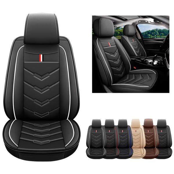 商品名:  ROBECCHI Leather Car Seat Cover Anti-Slip Fit for Volkswagen CC 2014,5 Seat Covers Waterproof Leatherette in Autom...