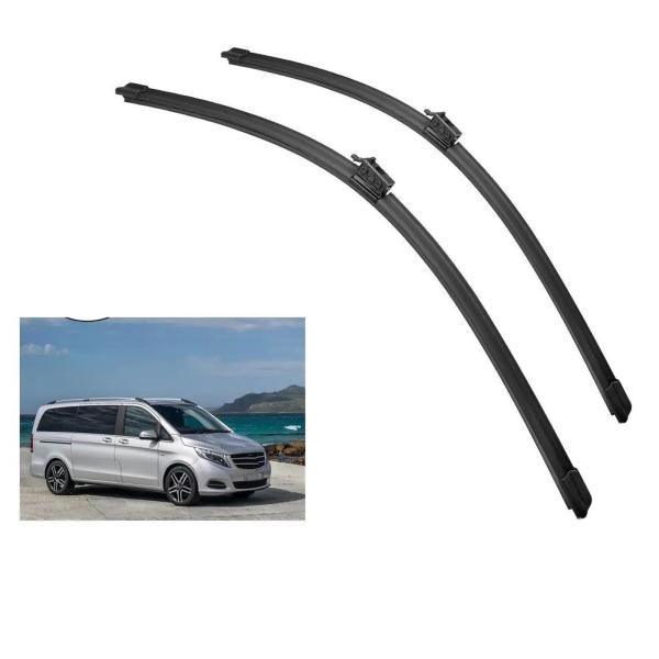 商品名:  Car Front Windshield Wiper Blades Brushes Cutter Accessories For Benz For Vito Viano V-Class W447 2014-2019 28"+18...