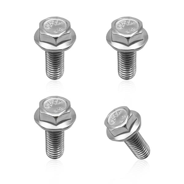 商品名: povtii 車トップフロントスキッドプレートボルト 4個 ステンレススチール 12mm 六角ヘッドスキッドプレートボルト 4Runner Fjクルーザーランドクルーザーセコイアタコマに対応 カーアクセサリー交換用 povtii ...