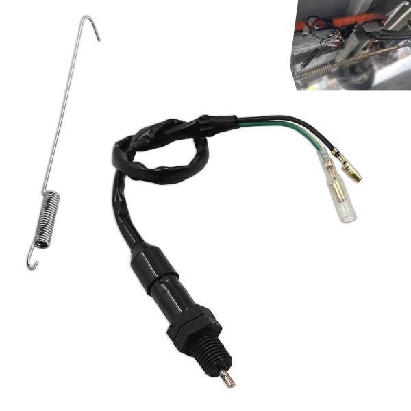 商品名:  dawfall Pack-1 Car Rear Brake Light Switch Kit, Rear Foot Brake Switch Wire with Spring Accessories, Tail Light Sw...