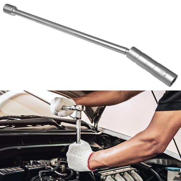 商品名:  UZZH 14MM Magnetic Spark Plug Socket Set, 3/8" Drive x 12" Extended Swivel Thin Wall Spark Plug Removal Tool with ...