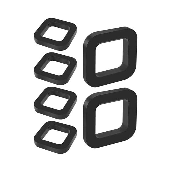 商品名: VARGTR ヒッチレシーバーサイレンサーパッド、2インチトレーラーヒッチサイレンサー、レシーバーと牽引ヒッチの間にクッションを提供、カーアクセサリートレーラーヒッチパッド、ほとんどの2インチトレーラーヒッチレシーバーに適合 VA...