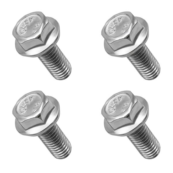 商品名: Kewucn 車トップフロントスキッドプレートボルト 4個 304ステンレススチール 12mm 六角ヘッド オートスキッドプレートボルト 4Runner Tocoma FJ Tundra Sequoia ランドクルーザーに対応 カ...