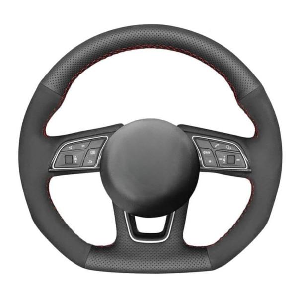 商品名:  DzChYa Hand-Sewing Suede Car Steering Wheel Cover, for Audi A3 (8V) A4 (B9) Avant A5 (F5) A1 (8X) Sportback Q2 201...