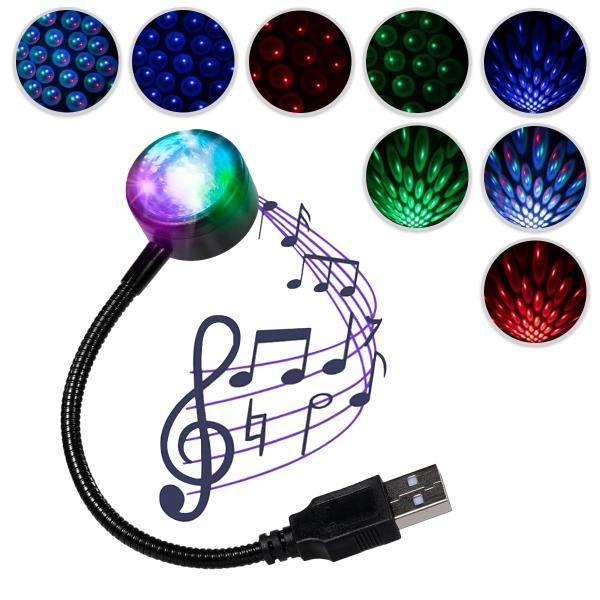 商品名:  Car Roof Star Projector Night Light, Portable USB LED Ambient Light Adjustable Interior Car Lights, 4 Colors&amp; ...