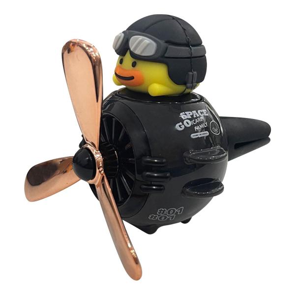 商品名:  Cute Pilot Black Warrior Car Air Fresheners, Car Diffuser Air Condition Vent Clip, Rotating Propeller Automotive A...
