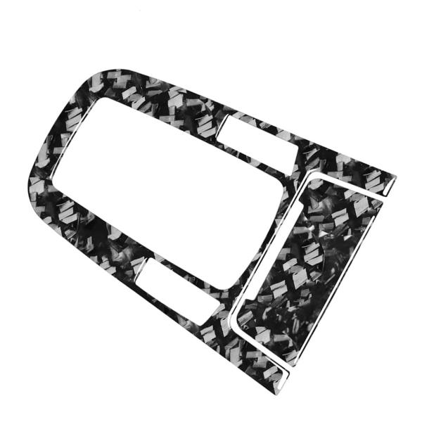 商品名:  Lirun Center Console Shift Panel Trim Cover Gear Shifter Sticker A ABS Plastic+Epoxy Coating(Soft) Forged Pattern ...