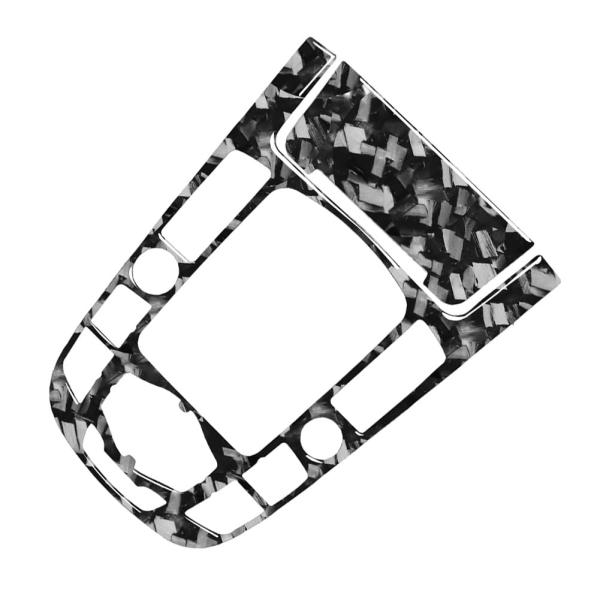 商品名:  Lirun Center Console Shift Panel Trim Cover Gear Shifter Sticker D ABS Plastic+Epoxy Coating(Soft) Forged Pattern ...