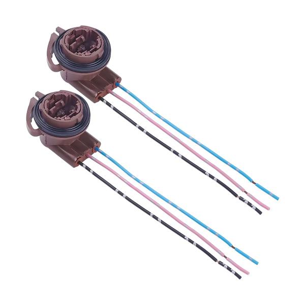 商品名:  Mandark 2PCS 3157B Car Pre-Wired Harness Sockets, Female Socket Wiring Harness Adapters Bulb Pigtail Socket Plug C...