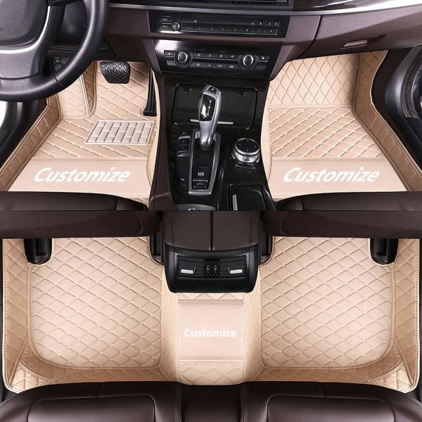商品名:  Custom Fit Floor Mats for All Weather - Perfect for SUVs, Sedans, and MPVs (Beige)ブランド: MINGYUNSM高さ: 10cm横幅: 30cm奥...