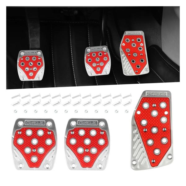 商品名:  NHHC Manual Transmission Pedal Covers with Screw Set,Personalized Car Brake Pedal Cover for Safe Driving &amp; Car...