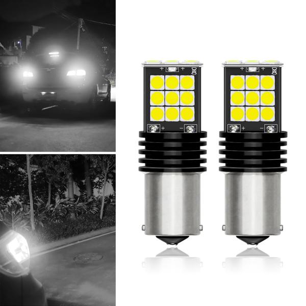 商品名:  awlbed 2 PCS 1156 Automotive LED Turn Signal, 17mm x 50mm 3030 24SMD High Brightness Decoded Constant Current IC D...