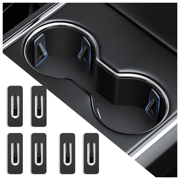 商品名:  New Car Cup Holder Cushions,Anti Shake Automotive Cup Holders Pads for Stabilizing Cups,Universal Self Adhesive Ca...