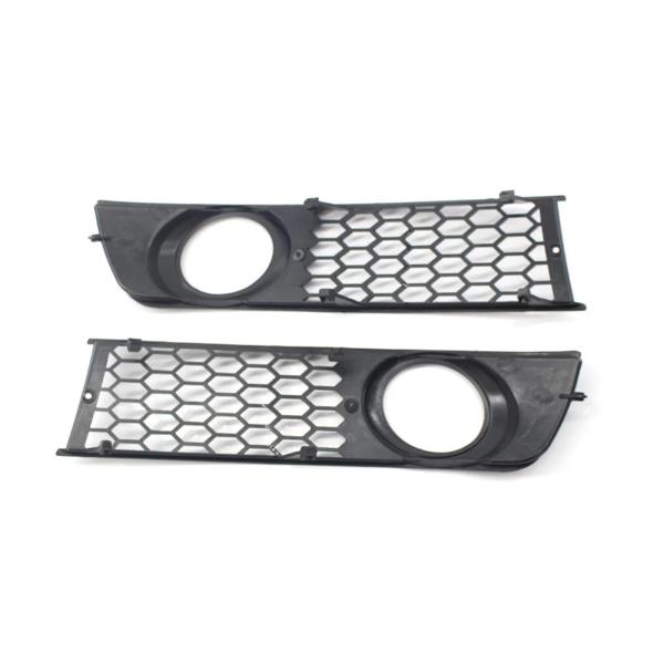 商品名:  BRANISLAV Car Front Bumper Fog Light Lamp Grilles Grill Cover Open Vent Mesh Honeycomb Hex Compatible For Audi A4 ...
