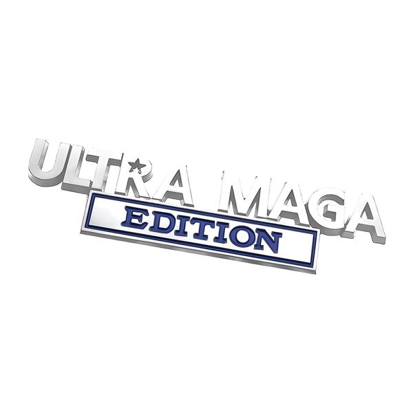 商品名:  AICEL Ultra MAGA Edition Emblems, 3D Raised Full Metal Car Decals, Classic Personality Labels Car Badges with Stro...