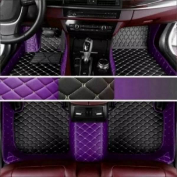 商品名:  Custom Car Floor Mats for Audi A4 Avant 2007-2016 Years Auto Carpets Foot Coche Accessorie (Black Purple)ブランド: Car...
