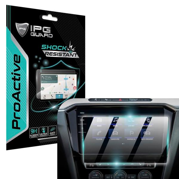 商品名:  IPG ProActive for Volkswagen 2018-2022 Passat B8 GTE Variant Alltrack 9.2 Inch Navigation Display 9H Hardness Scre...