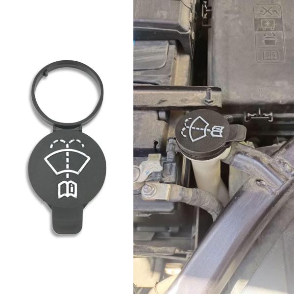 商品名: HEVLE フロントガラスウォッシャー液リザーバーキャップ、フロントガラスワイパーウォッシャー液体リザーバータンクボトルキャップ、12767700、13227300 フロントガラスワイパーフルードキャップ GMCシボレービュイック...