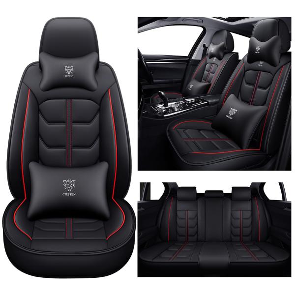 商品名:  Car Seat Covers Fit For Volkswagen Golf GTD 6 Golf 7 GTI, Leather Seat Covers, Waterproof Wear-resistant Premium L...