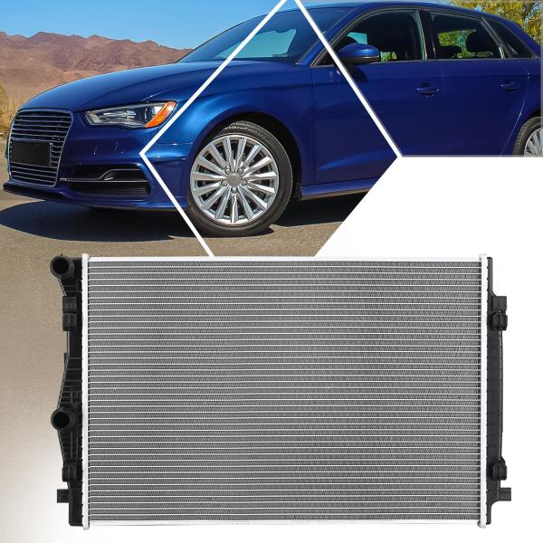 商品名:  DPI-13827 Factory Style Aluminum Core Cooling Radiator Compatible with 15-21 Audi A3/ A3 Sportback E-Tron/VW Jetta...