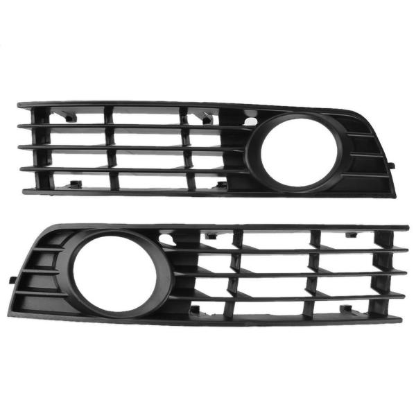 商品名:  Car Front Bumper Lower Side Fog Light Grille Cover Compatible For Audi A4 B6 2002-2005 8E0807681 Car Accessoriesブラ...