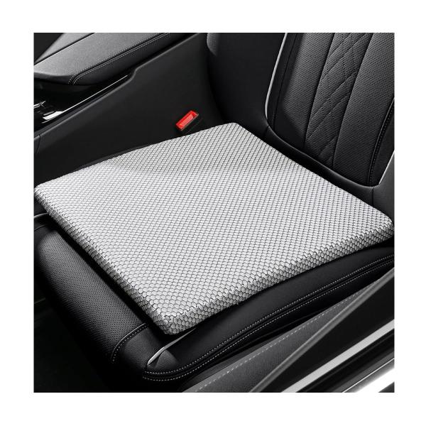 商品名: BELOMI(ベロミ) カーシートクッション 快適な車用椅子パッド 通気性 滑り止め 自動車内装シートプロテクターマット 痛みを和らげる SUV、トラック、オフィスチェアなどにユニバーサル。 BELOMI Car Seat Cus...